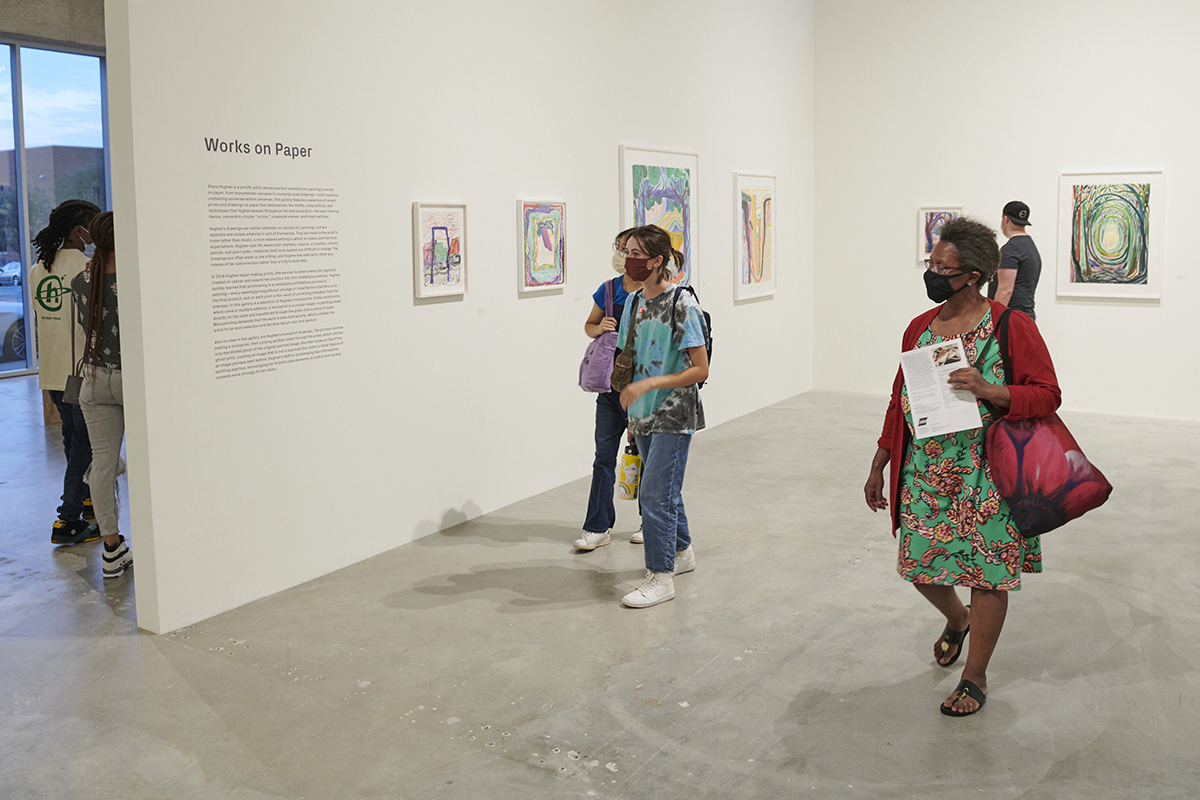 Curator Tour: Lisa Melandri, Wassan Al-Khudhairi, and Misa Jeffereis ...
