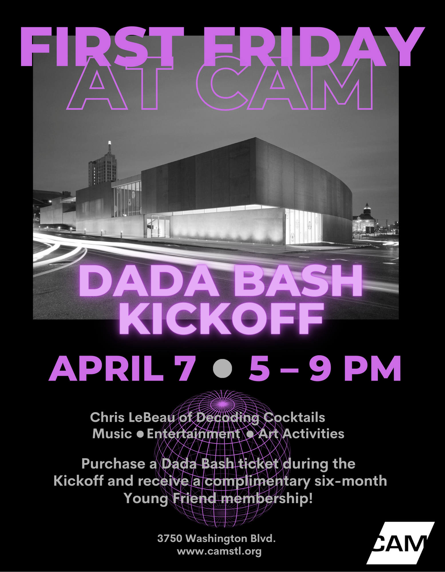 First Friday - Contemporary Art Museum St. Louis